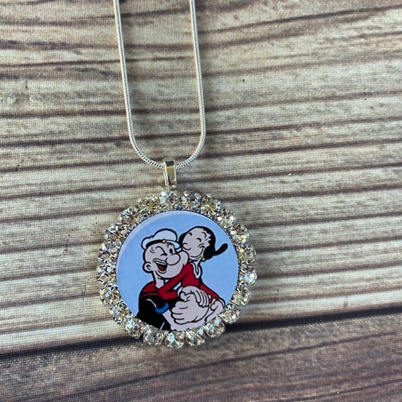Jewelry | Popeye And Olive Oil Necklace | Poshmark